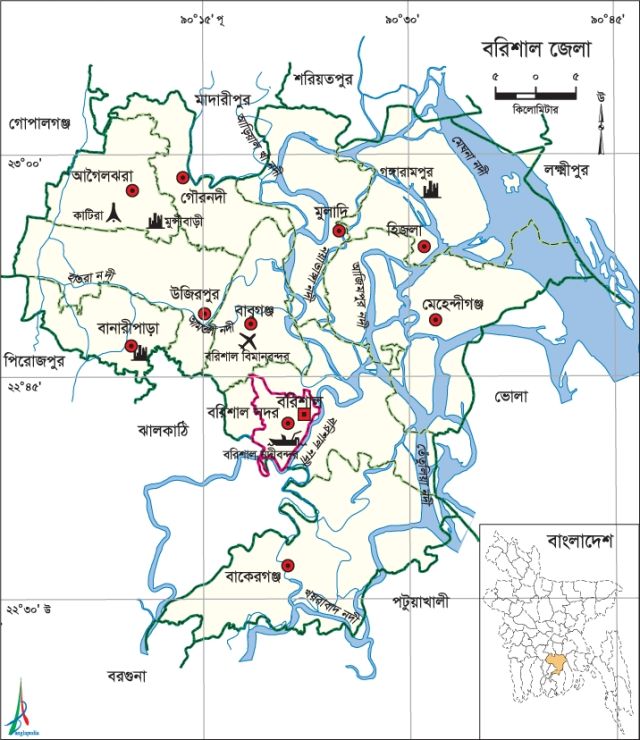 বরিশাল জেলা - বাংলাপিডিয়া